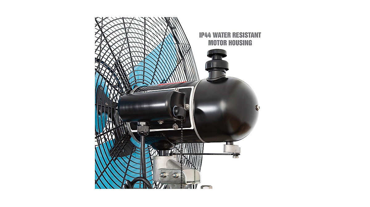 OEMTOOLS 24" Oscillating Wall-Mount Misting Fan