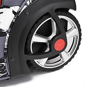 Rolling Backpack,Large Rolling Laptop Bag with Wheels for Women Adults,22inch Waterproof large Travel Laptop Backpacks,Carry On Luggage,Roller Wheeled Backpack Trolley Pack Office City (22inch, Black)