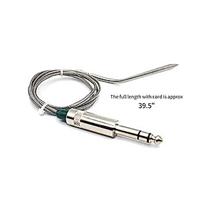 Replacement Parts High-Temperature Meat Temperature Probe Compatible with Green Mountain Grill/GMG Pellet Grills, Works with Jim Bowie Choice, Daniel Boone Choice & Davy Crockett Grills