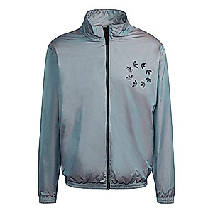 adidas Originals Men's Adicolor Shattered Trefoil Track Top HL, Multicolor, Medium