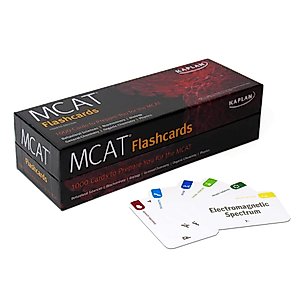 MCAT Flashcards: 1000 Cards to Prepare You for the MCAT (Kaplan Test Prep)