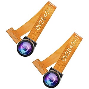 2 PCS Camera Module,Aideepen OV2640 Camera 160° Wide-Angle Lens 2 Megapixel Sensor I2C Support JPEG RGB YUV for ESP32 MCU Camera