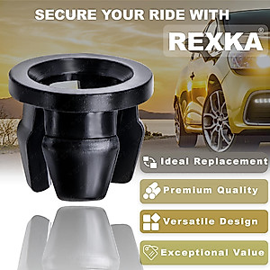 Rexka 20pcs Grille & Side Marker Light Grommet Retainer Clip for Ford Mustang Ranger N807994-S Toyota Nissan Maxima Murano Sentra Titan