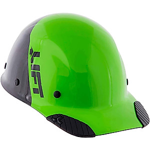 LIFT Safety DAX Fifty 50 Carbon Fiber Cap Style Hardhat ANSI Compliant 6 Point
