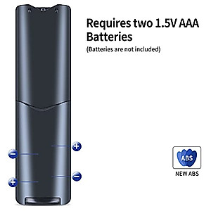 VR2 Replacement Remote Control for VIZIO TV VL260M VL320M VO320E VO320EM VL370M VO370M VO370MC VO400E VO420E VO420EM VP322 VP422 VW46LF