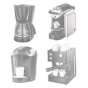 Durgol Swiss Espresso, Descaler and Decalcifier for All Brands of Espresso Machines and Coffee Makers, 4.2 Fluid Ounces (Pack of 4)