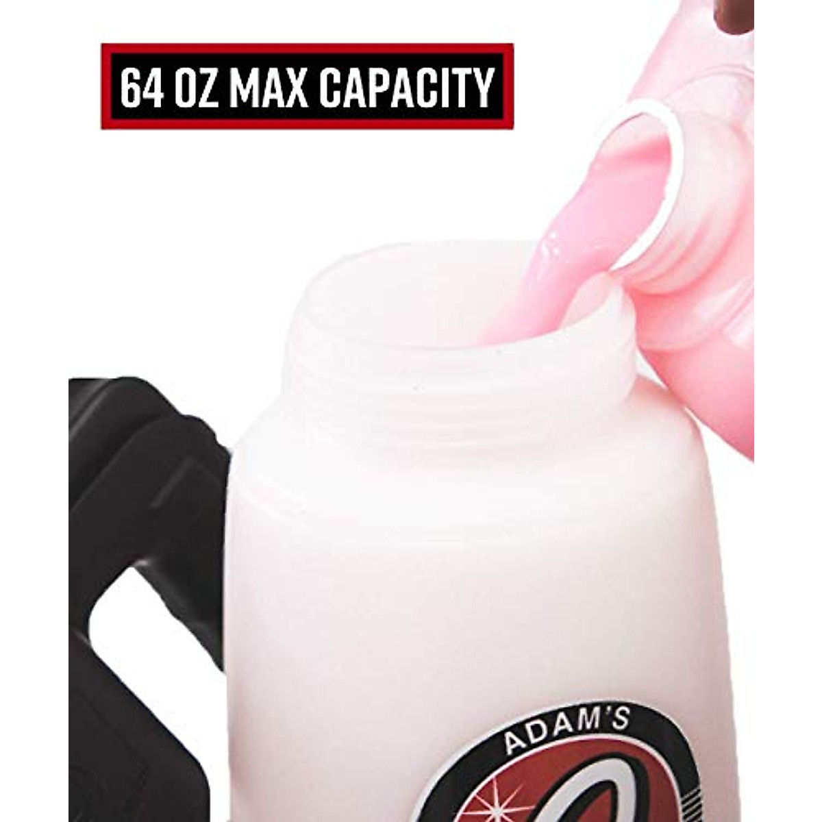 Adam’s IK Pro 2 Foaming Pump Sprayer - Pressure Foam Sprayer for Car Cleaning Kit Car Wash Car Detailing | Fill with Car Wash Soap Wheel Cleaner Tire Cleaner Rim | Water Sprayer Lawn Garden Weeds