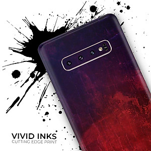 DesignSkinz Abstract Fire & Ice V16 Protective Vinyl Decal Wrap Skin Cover Compatible with The Samsung Galaxy S20 (Screen Trim & Back Glass Skin)