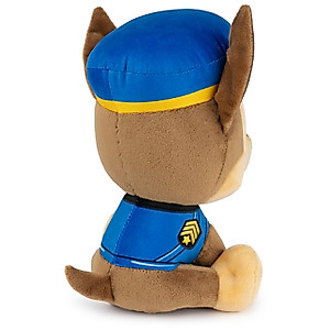 Paw Patrol Chase in Signature Police Officer Uniform Plush Stuffed Animal Dog, 9"