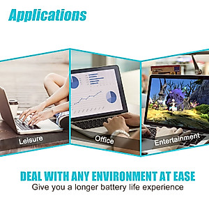 J0PGR Laptop Battery Compatible with Dell Latitude 5285 E5285 5290 2-in-1 Series T17G T17G001 T17G002 JOPGR 0J0PGR X16TW 0X16TW FTH6F 0FTH6F FTG78 1WND8 RDYCT 0RDYCT 7.6V 42Wh 5250mAh 4-Cell