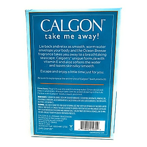 Calgon Ultra Moisturizing Bath Beads 30 Oz (Ocean Breeze, Pack of 3)
