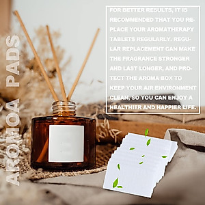 FETIONS 24 Pack Aroma Pads use in Replacing humidifiers and Essential Oil diffusers for a Stronger and Longer Lasting Scent, Fit for Cla-ssic300S, LV600S, LV600HH,Oasis-Mist