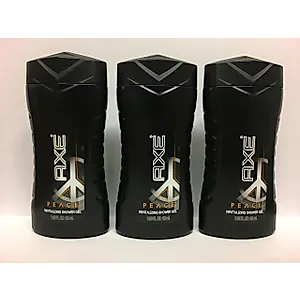 AXE Revitalizing Shower Gel, Peace, Travel Size, 1.69 Once (Pack Of 3)