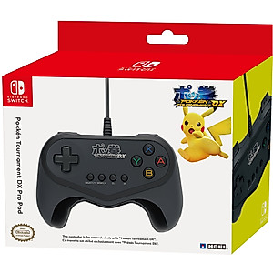 HORI Nintendo Switch Pokken Tournament DX Pro Pad Wired Controller Officially Licensed by Nintendo and Pokemon