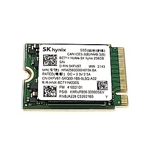 Oemgenuine OEM 256GB M.2 PCI-e NVME SSD Internal Solid State Drive 30mm 2230 Form Factor M Key Steam Deck