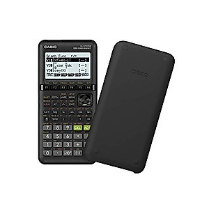 Casio fx-9750GIII, Standard Graphing Calculator, Python and Natural Text Book Display, Black