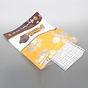 Alfie Pet - Alwina 4-Piece Set Fish Tank Anti-Jumping Net Cover - Color: Clear