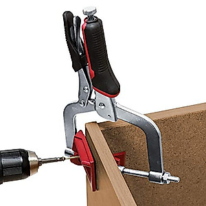 Milescraft 4005 90 Degree Corner Clamp – Adjustable Right Angle Clamp For Woodworking, Pocket Hole Joinery, Welding, Positioning and More