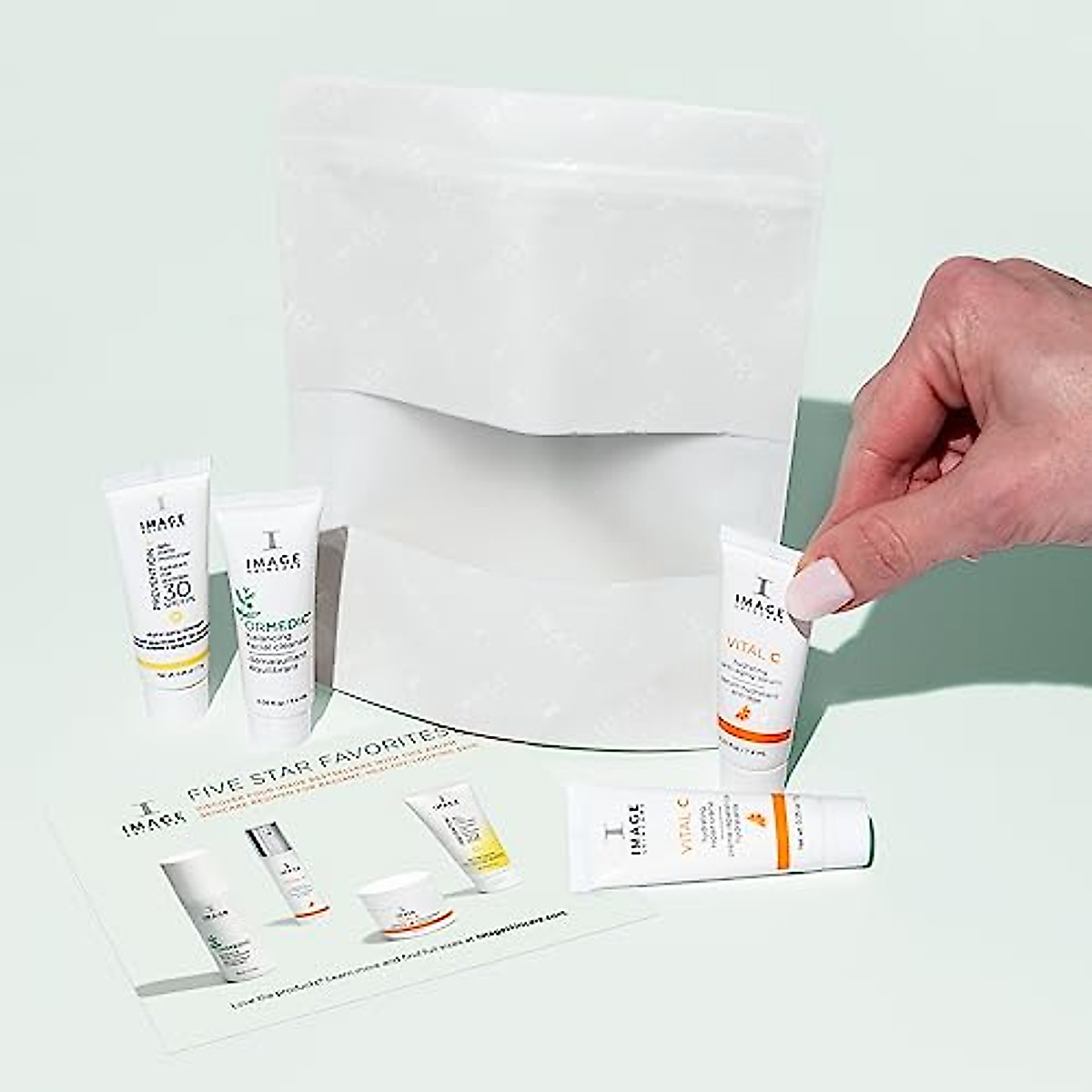 IMAGE Skincare, Five Star Favorites Introductory Skin Care 4 Step Regimen Set for Brighter, Healthier Looking Skin, Discovery Size