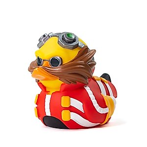 TUBBZ Sonic The Hedgehog Dr Eggman Collectable Duck Vinyl Figure - Official Sonic The Hedgehog Merchandise - TV Movies & Games