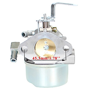 Carburetor for Sears Craftsman 247.775880 Chipper Shredder 580.327051 580.327052 580.327054 580.327100 Mower w/ 143.998001 143.796152 143.826042 143.806152 engine