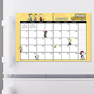 2024 PEANUTS® Desk Planner & Calendar, 8.5-Inch x 11-Inch Size Closed, 11-Inch x 17-Inch Size Open, Large Bookstore-Quality Monthly Calendars for Kitchen & Office, by Current