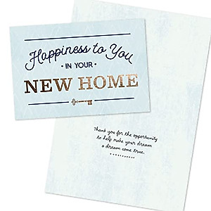 Hallmark Business (25 Pack) Assorted Greeting Cards (New Home and Referral) for Realtors, Real Estate Agents and Insurance Agents