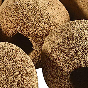 Hipanda Aquarium Filter Media Ceramic Bio Sphere,Quality Biological Rings for Marine and Freshwater Fish Tank (760g/1.67lb)