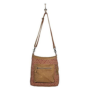 Myra Bag Tacky Wacky Crossbody Aztec Cow