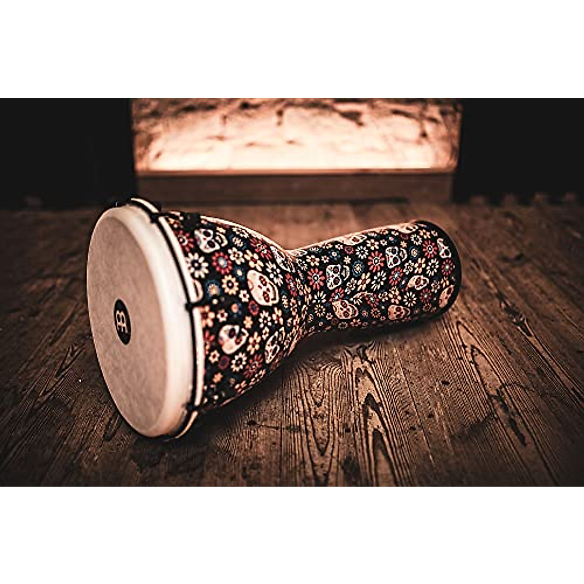 Meinl Percussion Djembe Hand Drum Circle Instrument with Synthetic Shell and Head, Alpine Series — NOT Made in China — Easy Tuning, 2-Year Warranty (ADJ12-SI)