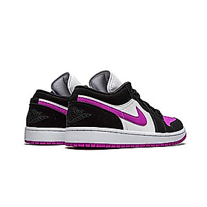 Jordan Womens WMNS Air 1 Low DC0774 005 Black/Cactus Flower - Size 8W