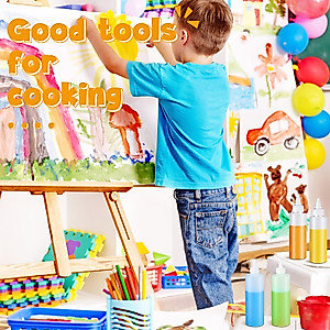 Honeydak 30 Pack Plastic Squeeze Bottles Boston Empty Dispensing Bottles Lab Dispensing Bottles with Twist Top Cap 2 Pcs Funnel for Liquids Inks Oil Sauce Condiments Arts and Crafts (White, 4 oz)