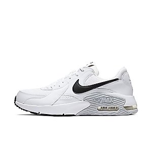 Nike Men's Air Max Excee Sneaker, White/Black, 7.5