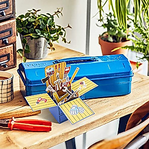 Mosailles Birthday Card For Men Christmas Greeting Card Thank you Gift Card For Dad Husband Grandfather Brother Best Dad Ever 3D Tool Box Pop Up Card Father's Day With Envelopes