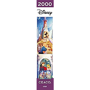 Ceaco - Disney - Princess Castle - 2000 Piece Jigsaw Puzzle