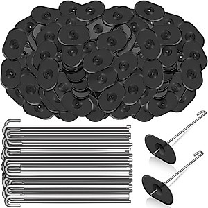 Solar Panel Guard Clips Solar Panel Guard Roll Kit Critter Guard Fastener Clips Aluminum Fastener Clips for Rooftop Solar Panel Bird Wire Pigeon Fence (120 Sets)