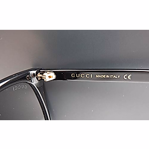 Gucci Women's Lightness Square Sunglasses, Black/Grey, One Size