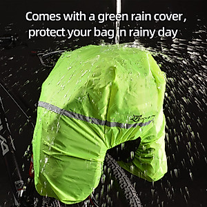 ROCKBROS Bike Trunk Bag 17L-45L Rear Rack Bags for Bicycles Waterproof