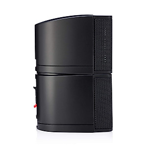 Pure Resonance Audio MC2.5B Dual 2.5” Swiveling Surround Sound Mini Cube Speaker (Pair, Black) (Without Brackets)