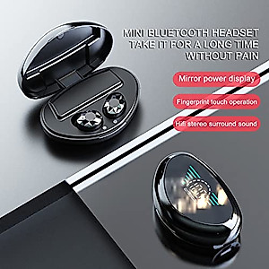 Bluetooth Headset 5.2, Two Ear Call Stereo, Compound Diaphragm, Type-C Charging Port, High Endurance Sports Bluetooth Headset Gift