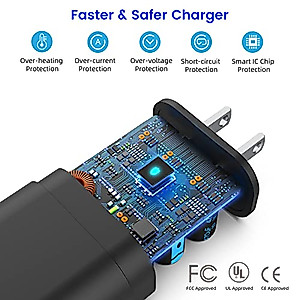 S23 S22 S21 Super Fast Charger Type C, EASDMN 25W PD/PPS USB C Fast Wall Charger Block & 10FT Super Long Fast Charging Cable for Samsung Galaxy S23/S22/S22 Ultra/S22+/S21/Plus/S20/Note 20/Z Fold 3/A53