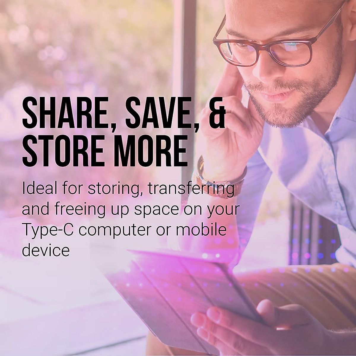 PNY 512GB Elite USB 3.1 Gen 1 Type-C Flash Drive - 130MB/s