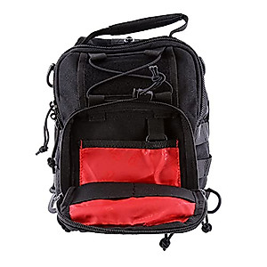 DDT Death Dealer Tactical Night Stalker Small Sling EDC Bag, Color Black