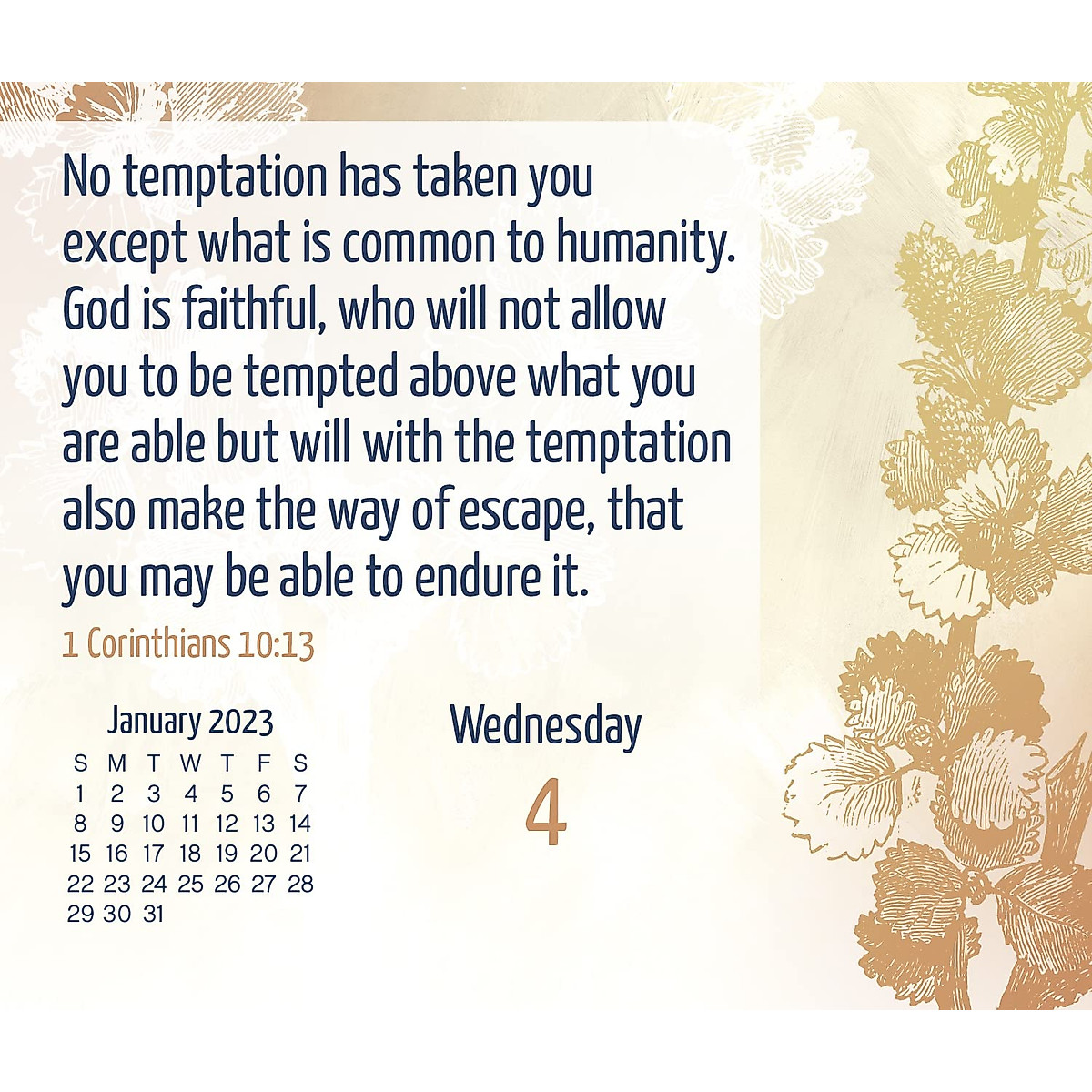 2023 Bible Verses Day-at-a-Time Box Calendar