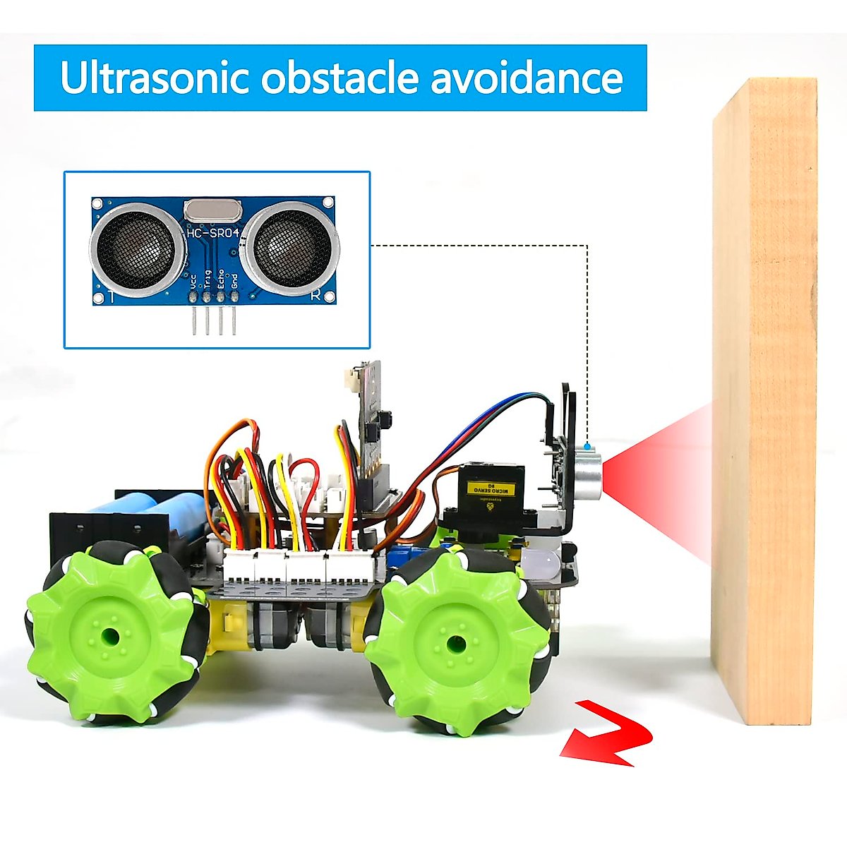 KEYESTUDIO Microbit 4WD Mecanum Car Kit V2 (with Micro:bit V2)