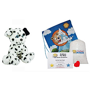 Bear Factory Make Your Own Stuffed Animal Mini 8 Inch Very Soft Cuddly Spot The Dalmatian Kit - No Sewing Required!
