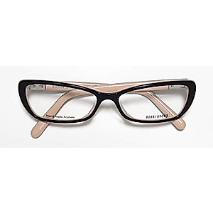 Bobbi Brown The Devin Womens/Ladies Cat Eye Full-rim Spring Hinges Authentic Eyeglasses/Eye Glasses (54-15-135, Black Nude)