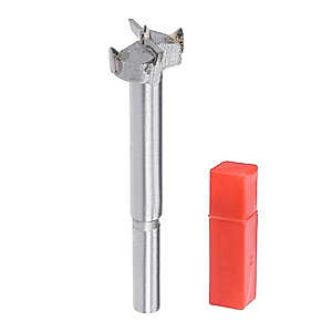 uxcell Forstner Drill Bits 20mm, Tungsten Carbide Wood Hole Saw Auger Opener, Woodworking Hinge Hole Drilling Boring Bit Cutter, 2pcs (Gray)