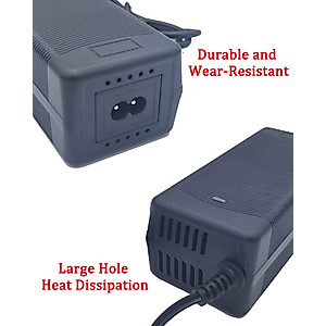 Suptopone Electric Scooter Charger 4 Prong for Ninebot S/S-MAX/Mini PRO/Mini lite, 63V 2A 4-Pin Connector Battery Charger Replacement Accessories with Ninebot by Segway Go Kart