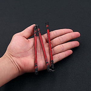 SLLOPLUS 21cm/8.26in Full Metal Anime Jujutsu Fushiguro Toji Kaisen Sword Weapon Model Anime Cosplay Anime Fan Creative Birthday Gift (Three section stick)